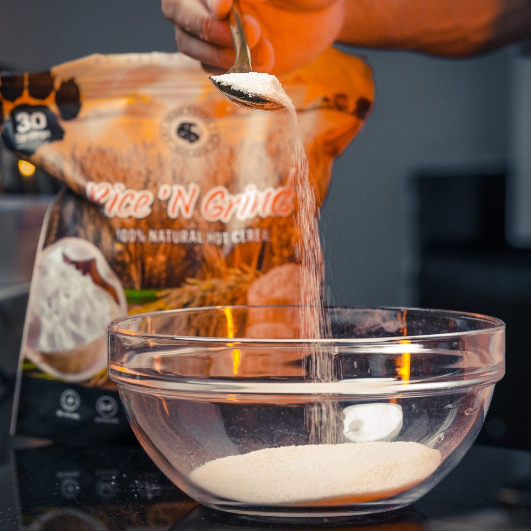 Rice 'N Grinds - Natural Hot Rice Cereal – Pride Foods USA