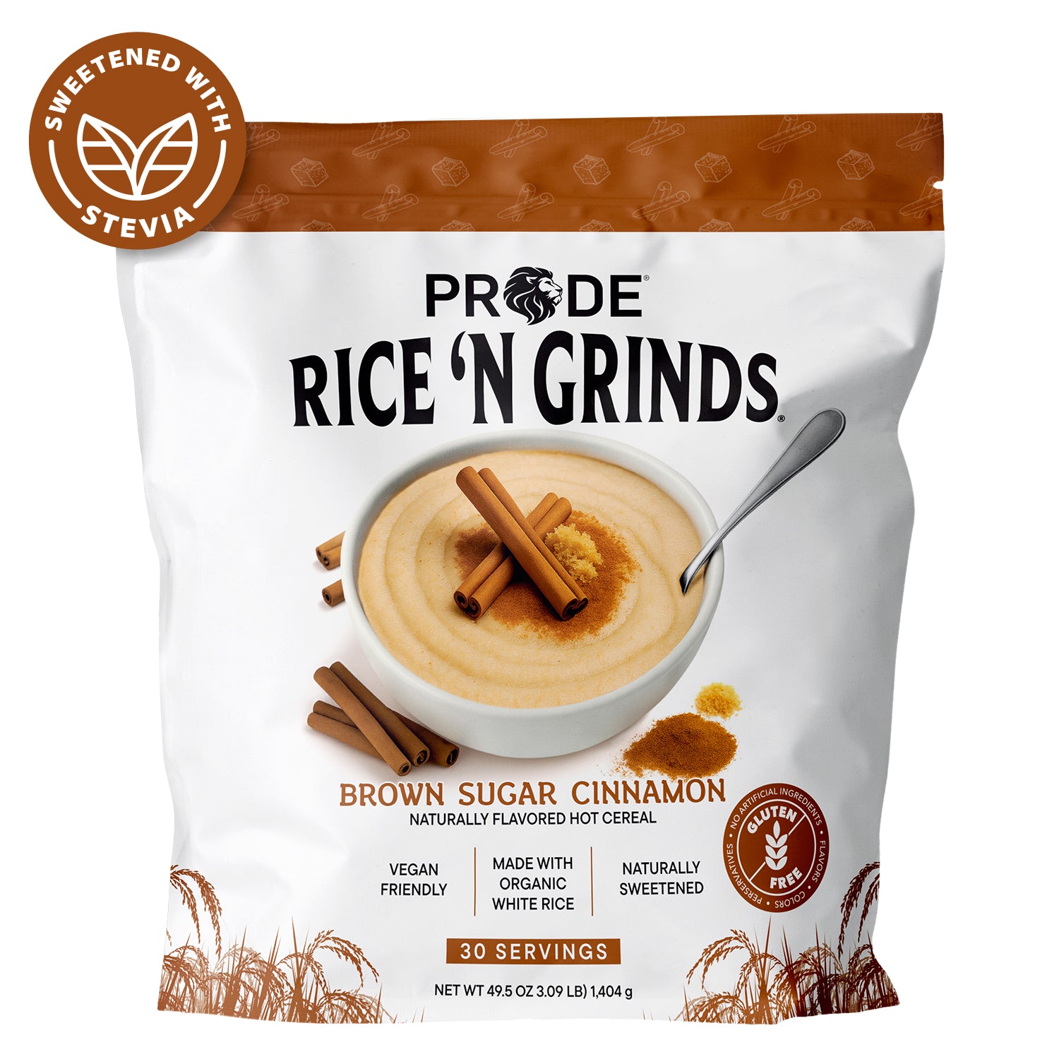 Rice 'N Grinds - Natural Hot Rice Cereal – Pride Foods USA