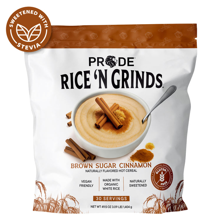Rice 'N Grinds - Natural Hot Rice Cereal – Pride Foods USA