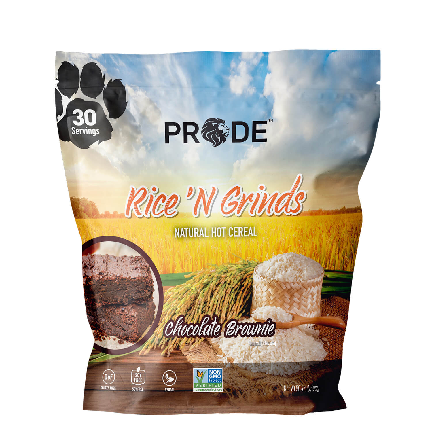 Rice 'N Grinds - Natural Hot Rice Cereal – Pride Foods USA