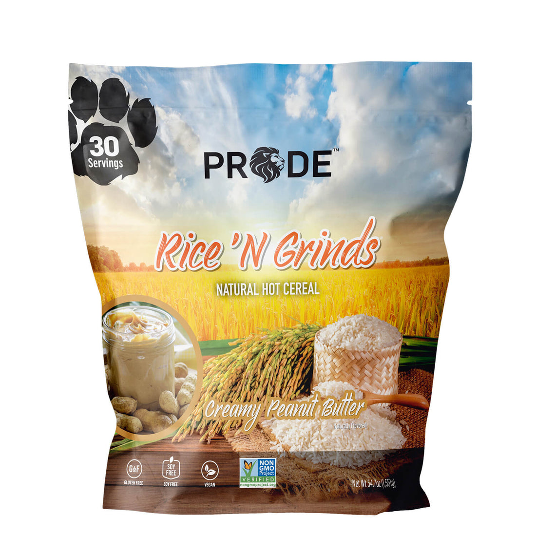 Rice 'N Grinds - Natural Hot Rice Cereal – Pride Foods USA
