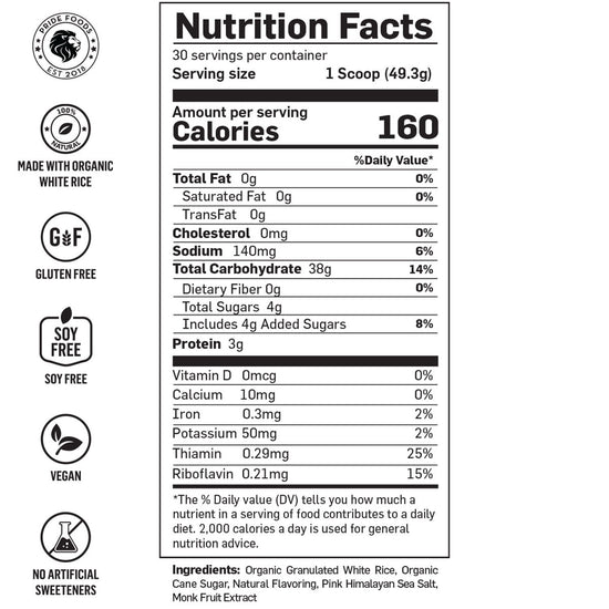 Rice 'N Grinds - Natural Hot Rice Cereal – Pride Foods USA